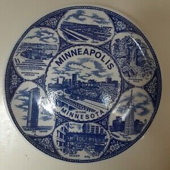 Accents | Minneapolis Minnesota Decorative Plate | Poshmark